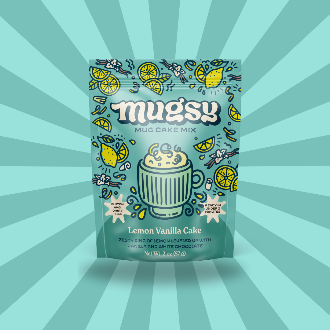 Lemon Vanilla Bean Mug Cake Mix – Mugsy Bakes
