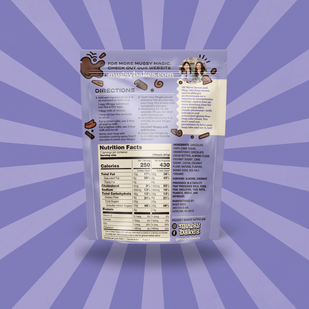 Chocolate Lava Mug Cake Mix – Mugsy Bakes